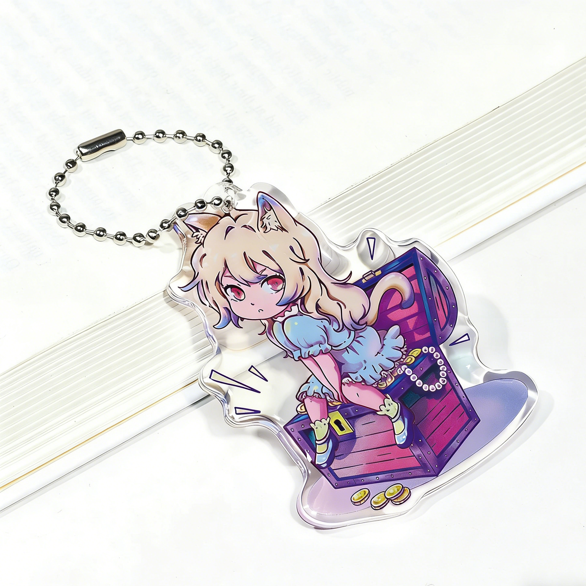 Custom Epoxy Keychain | Acrymee